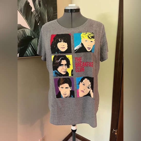 The Breakfast Club | Tops | The Breakfast Club Short Sleeve Graphic Tee ...